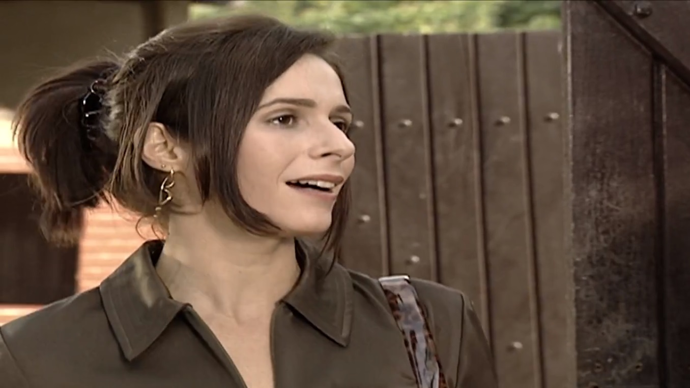 Bruna arma para Xistus poder ver os netos